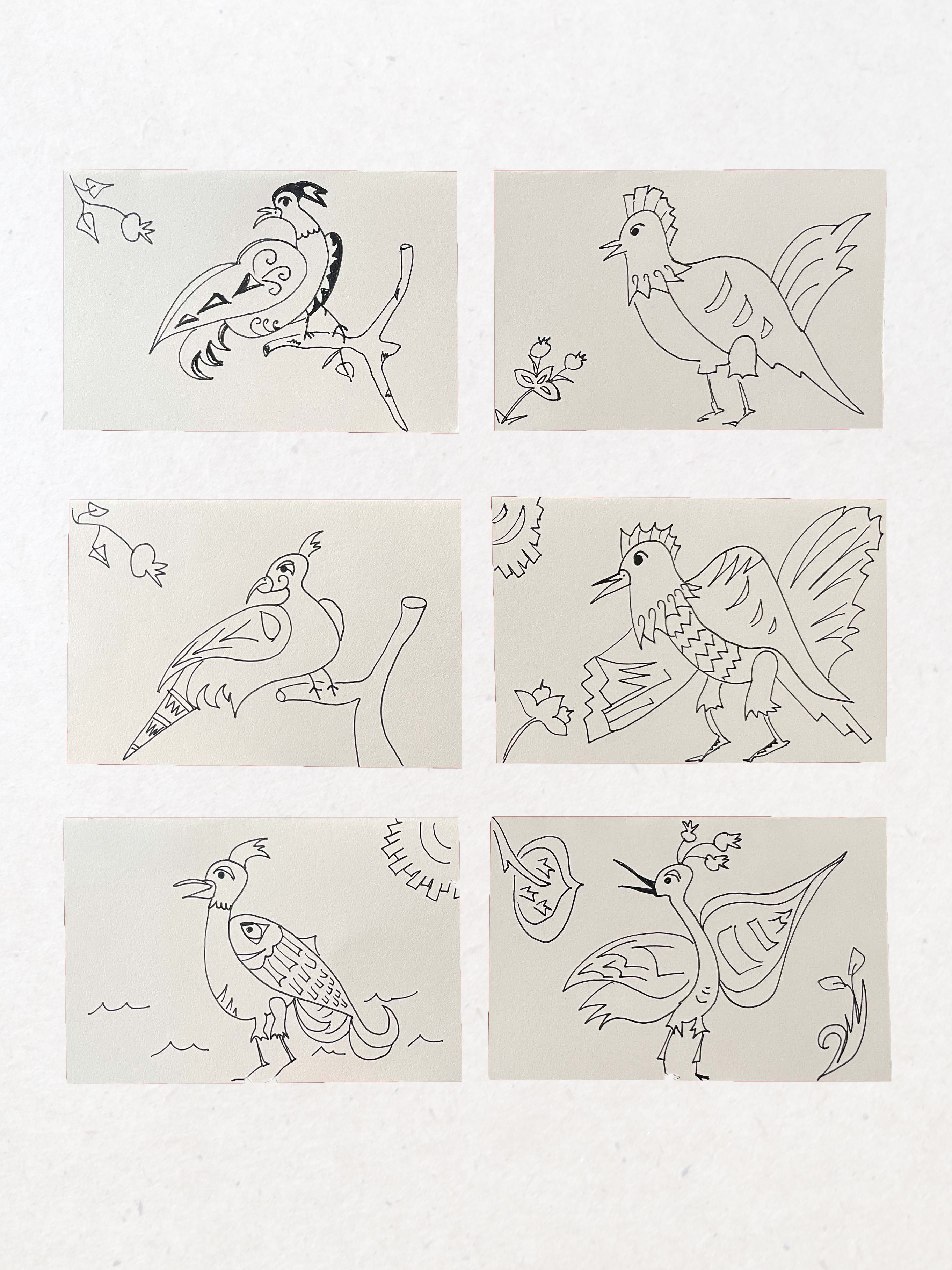 CARDS (6) – Songbird – QAMI JAN
